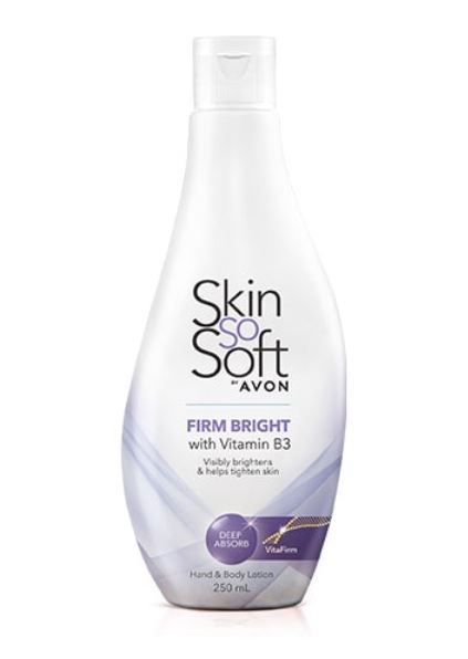 AVON Skin So Soft Hand and Body Lotions 250ml (Vitamin B3, Kojic, 4x ...