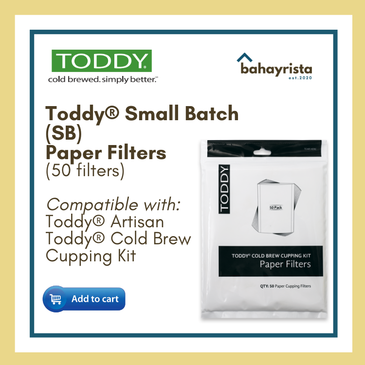 Toddy® Small Batch Paper Filters (for Toddy Artisan and Toddy Cupping ...