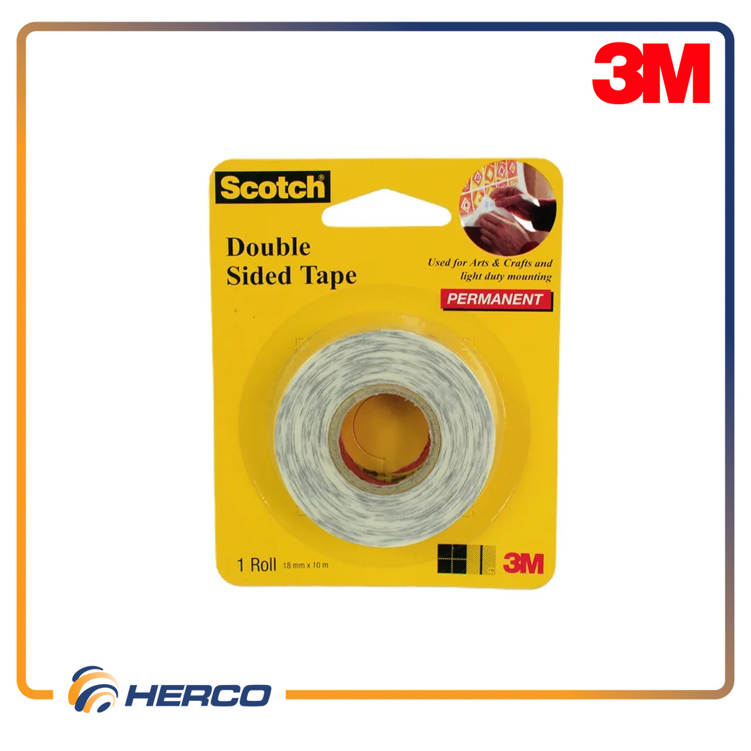 3M Scotch Double-Sided Tape 18mm x 10 Meter (1pc) | Lazada PH