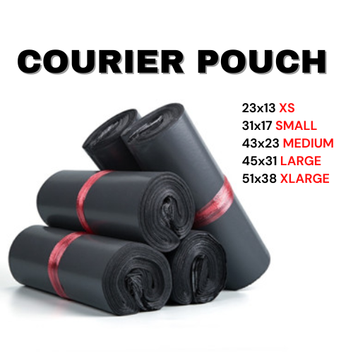 100pcs black courier pouch plain pouch Parcel Pouch Shipping Pouch ...