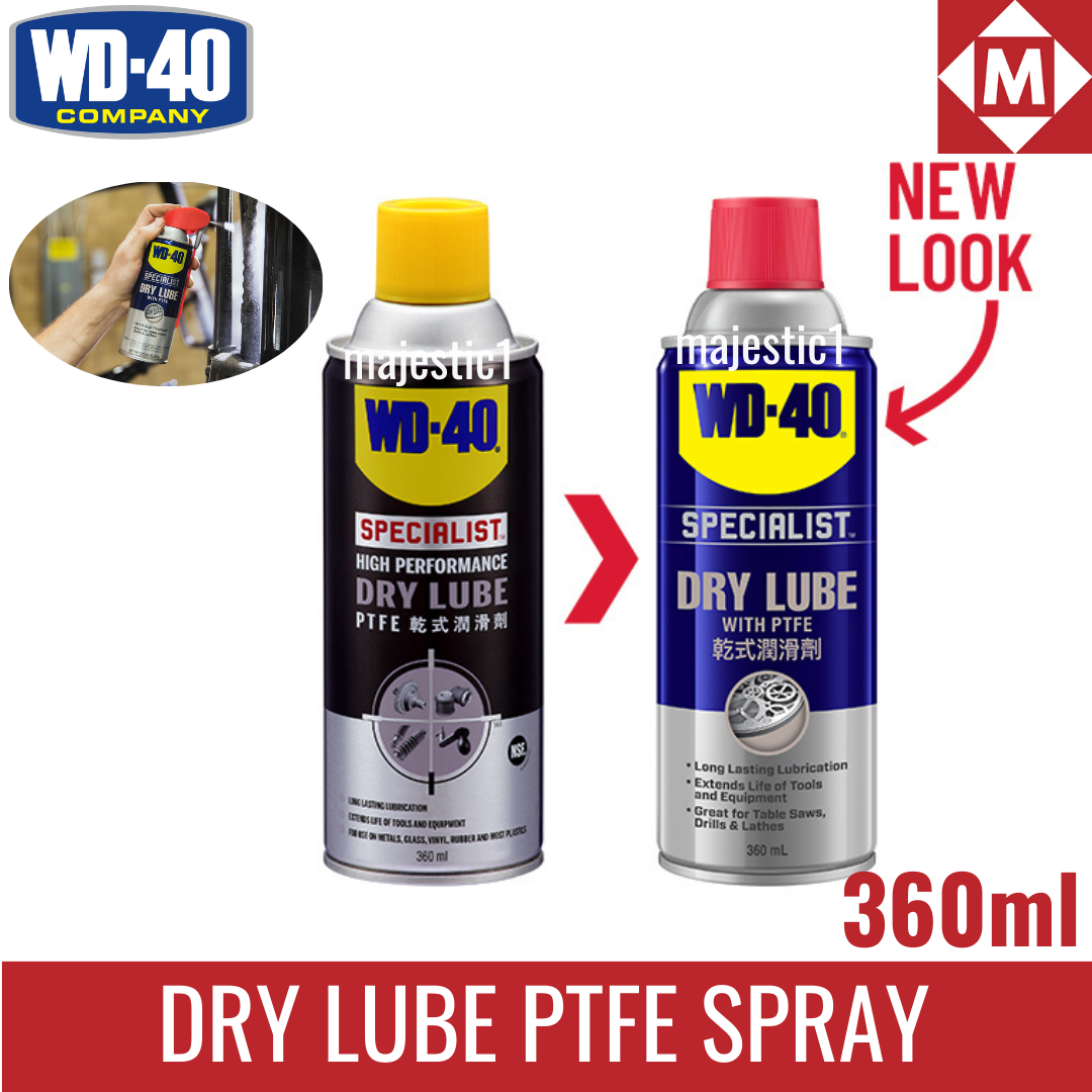 WD-40 High Performance Dry Lube PTFE Spray 360ml | Lazada PH
