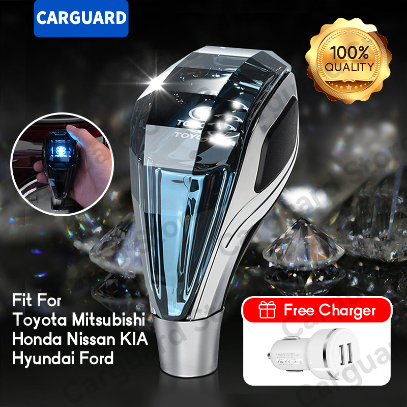 Carguard Crystal Shift Knob Handle Universal High-end Gear Stick for ...