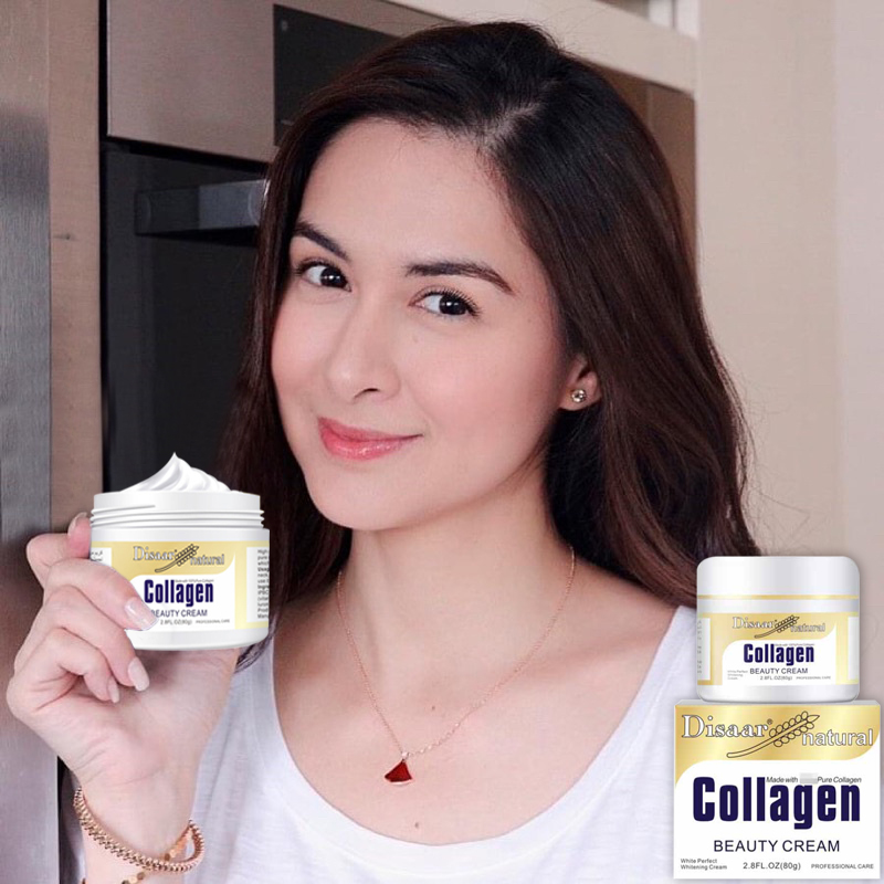 DISAAR Collagen Cream 80g Face Cream Lighten Dark Spots Repair Damaged ...