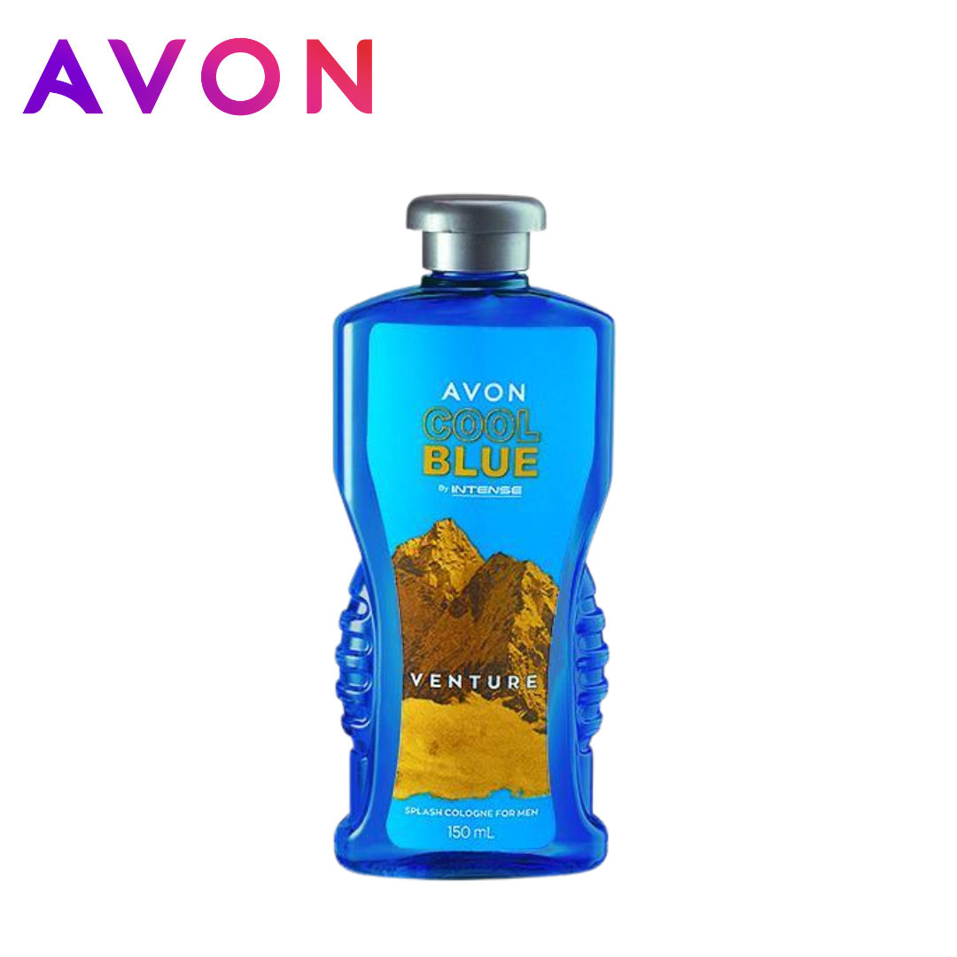 Cool Blue VENTURE By Avon Intense Splash Cologne 150 ML | Lazada PH