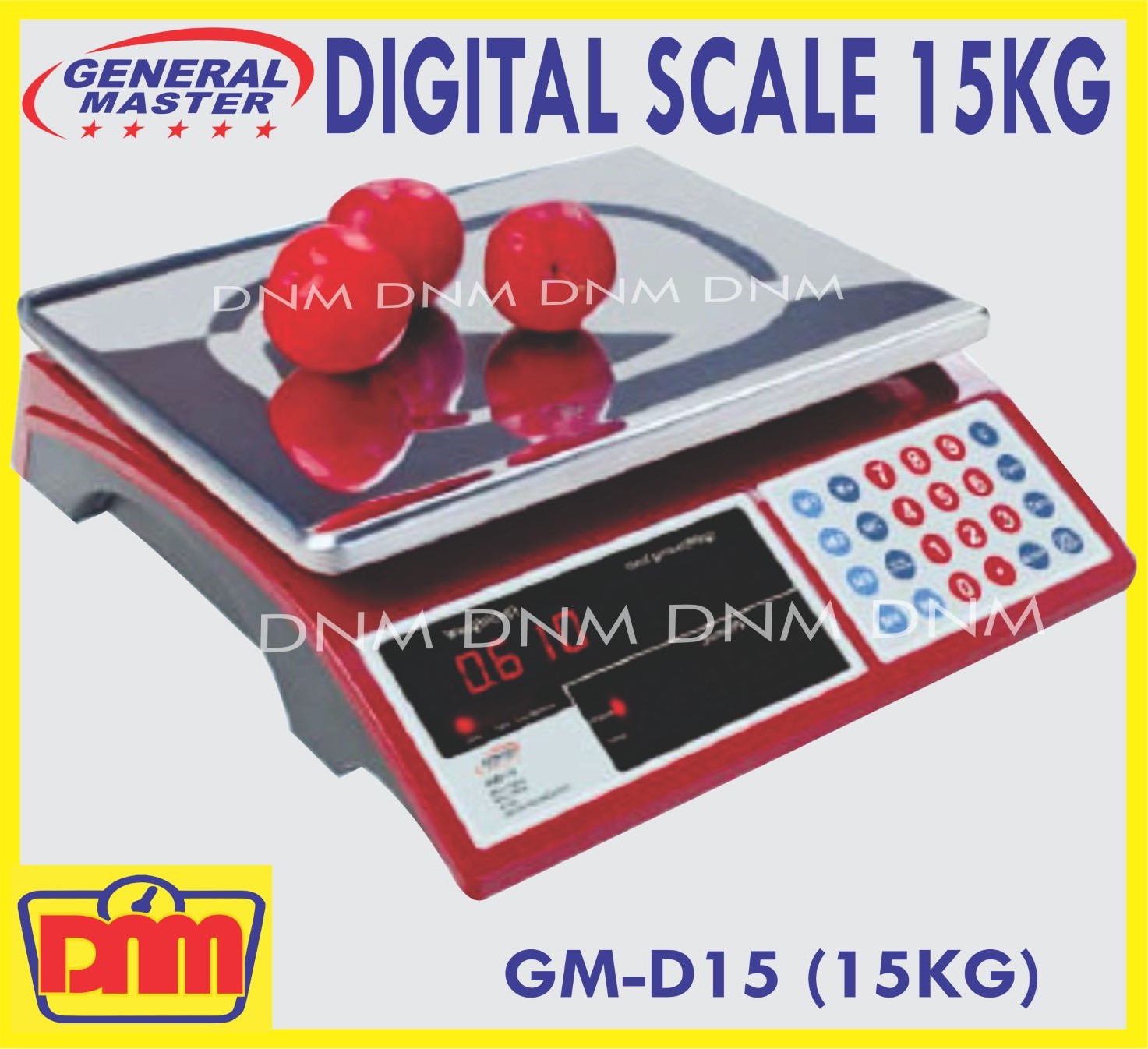 GENERAL MASTER DIGITAL COMPUTING SCALE 15KG | Lazada PH