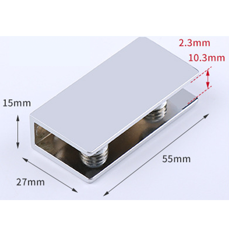 Stainless Glass Clamp Shower Glass Clamp Glass Partition Clip 8-10mm ...