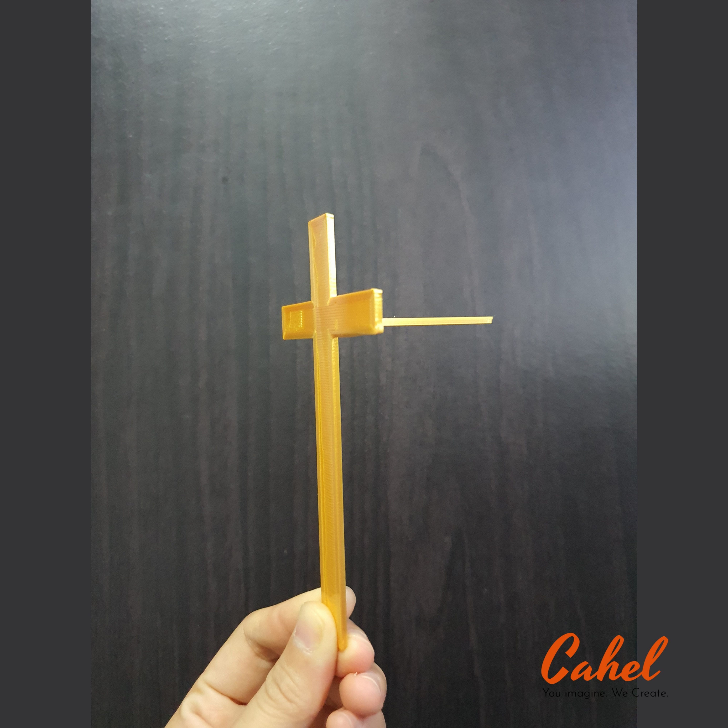 Cross Cake Topper Christening Baptism Dedication Cake Topper Cross Side ...