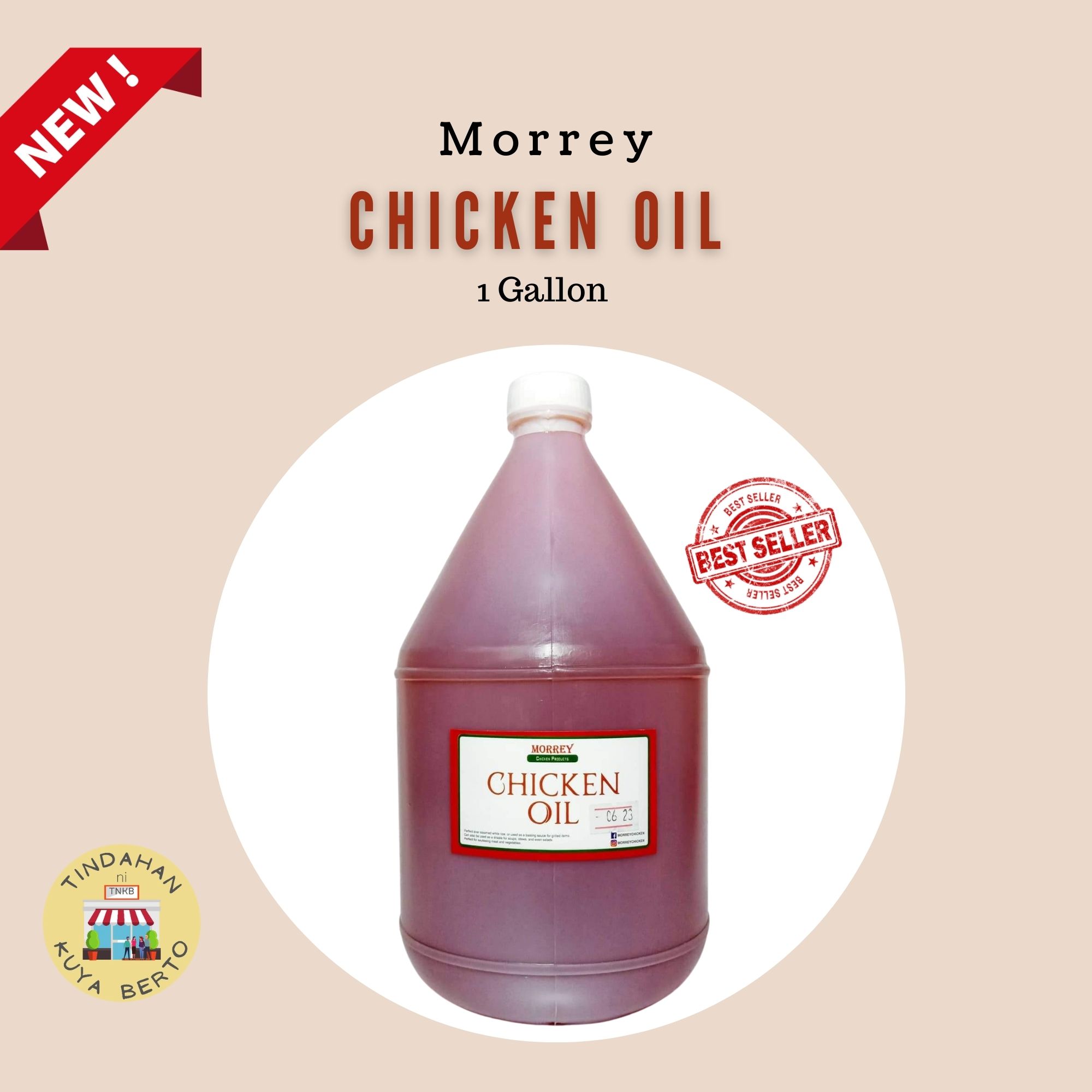 Ninong Ry's Morrey Chicken Oil | 1-Gallon Pack | Lazada PH