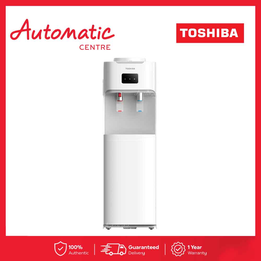 Toshiba RWF-W1664TF Floor Standing Hot and Cold Water Dispenser with Excellent heating and ...