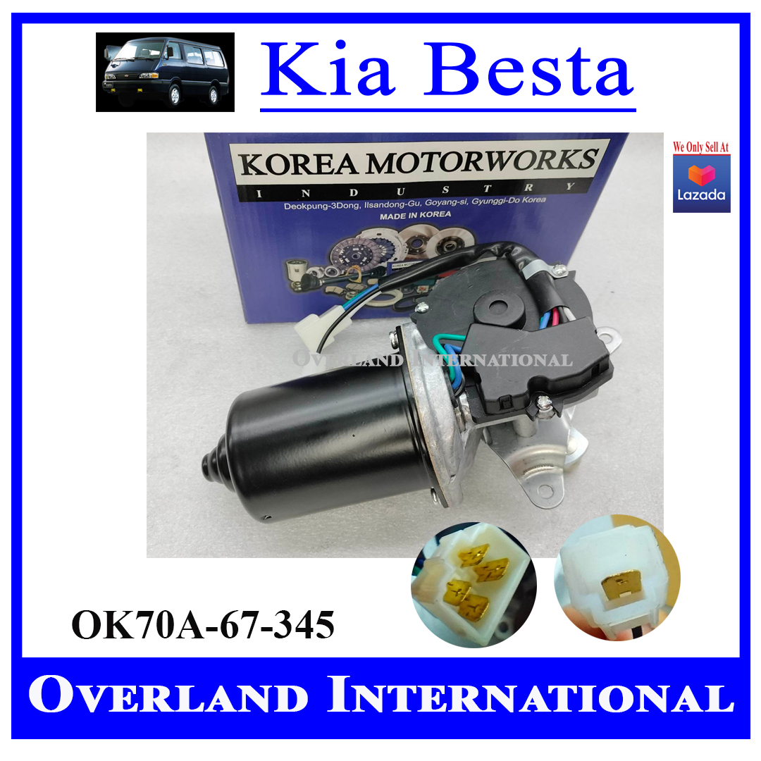 WIPER MOTOR ASSEMBLY Kia Besta OK70A-67-345 | Lazada PH