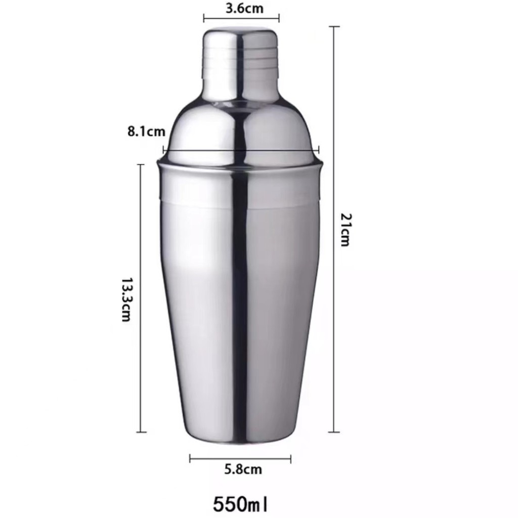 Stainless Martini Cocktail Shaker Bar Tools Bartending Mixer | Lazada PH