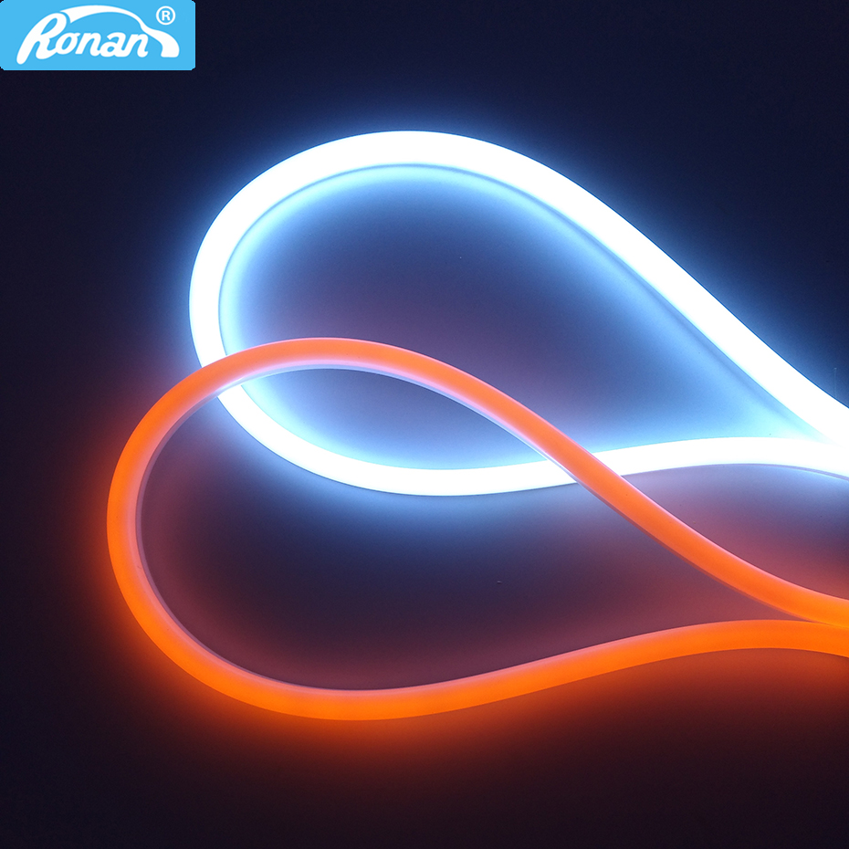 RONAN 60CM Super Bright sequential white yellow LED flexible daytime ...