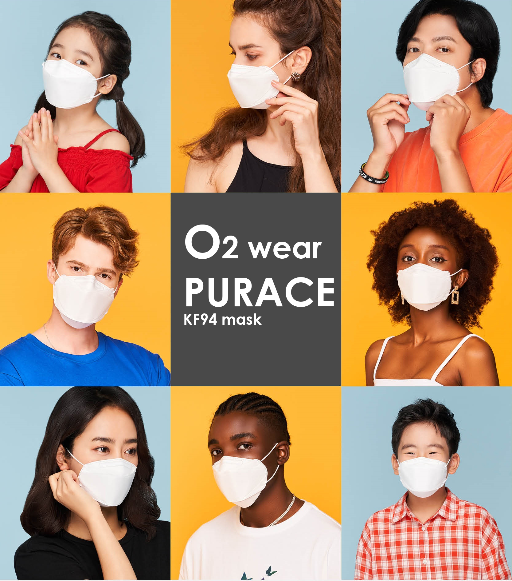 O2 wear KF94 mask 100% Made in Korea (same as N 95) | Lazada PH