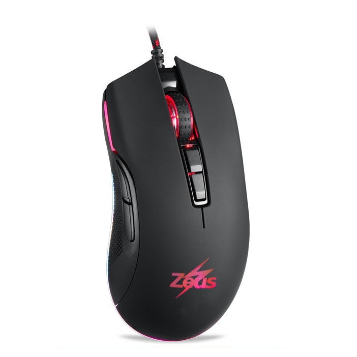 Zeus MR001 ( Z - Lance Head ) Wired Gaming Mouse RGB Backlight Gaming ...