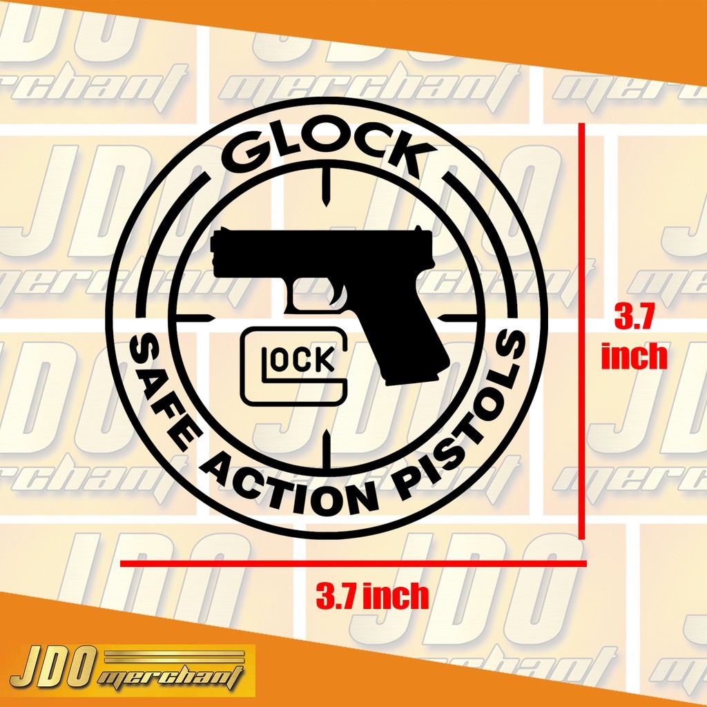 GLOCK vinyl sticker for car / motor | Lazada PH