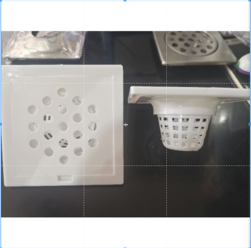 Chicago Stainless floor strainer with basket. Plastic Floor strainer ...
