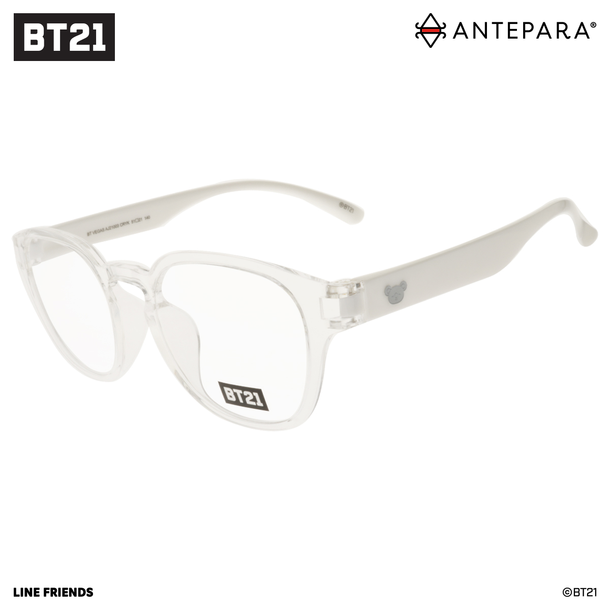 Antepara With BT21 Eyeglasses (BT VEGAS CRYK Crystal) | Lazada PH