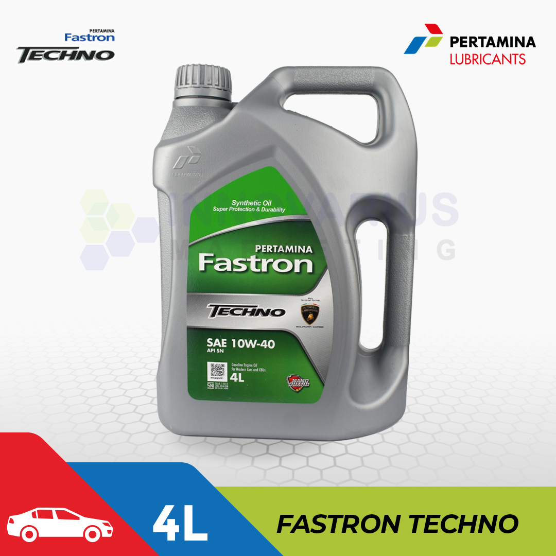 Pertamina Fastron Techno 10W-40 Gasoline Engine Oil 4 Liter | Lazada PH