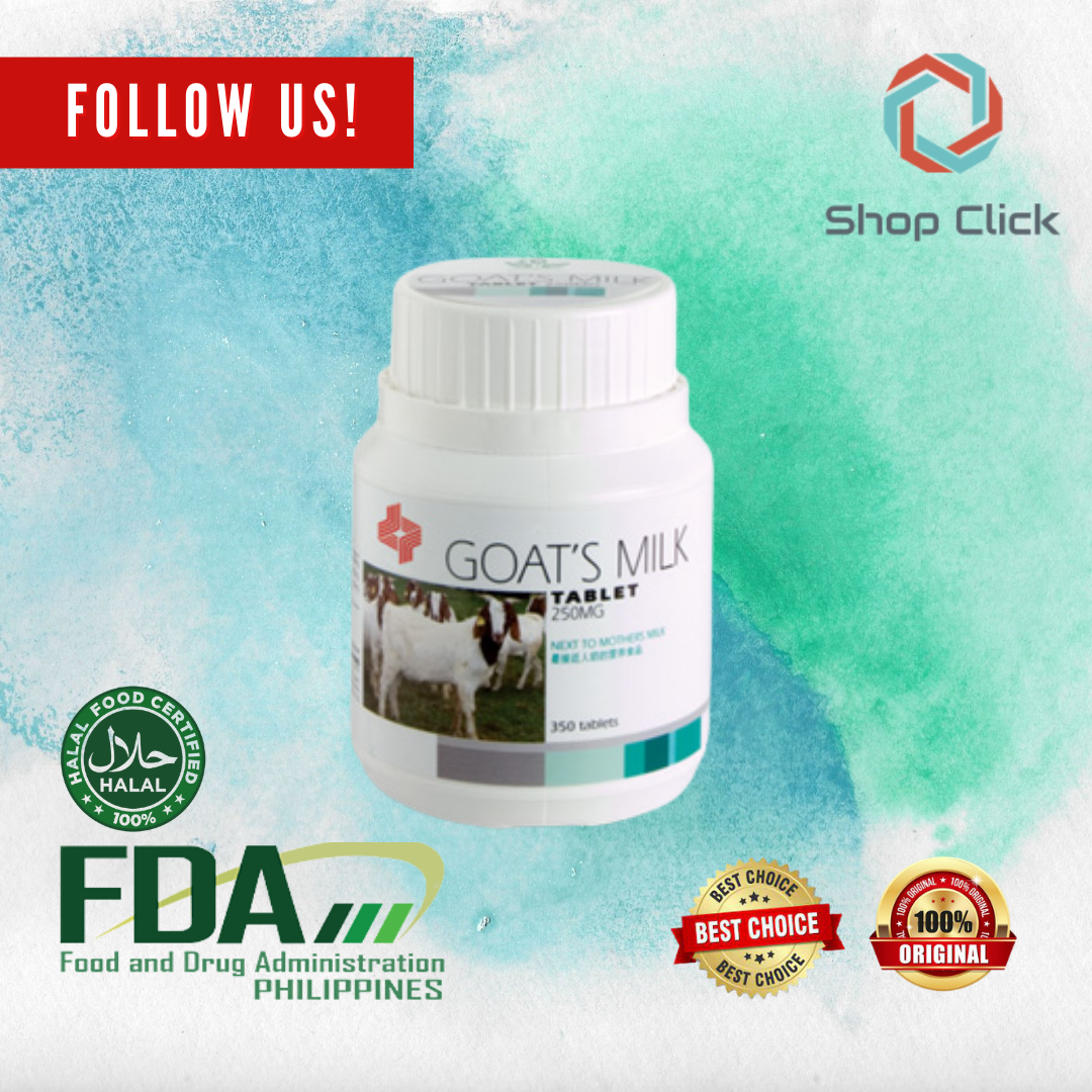 Authentic Dynapharm Goat's milk tablet food supplement, rich in calcium ...