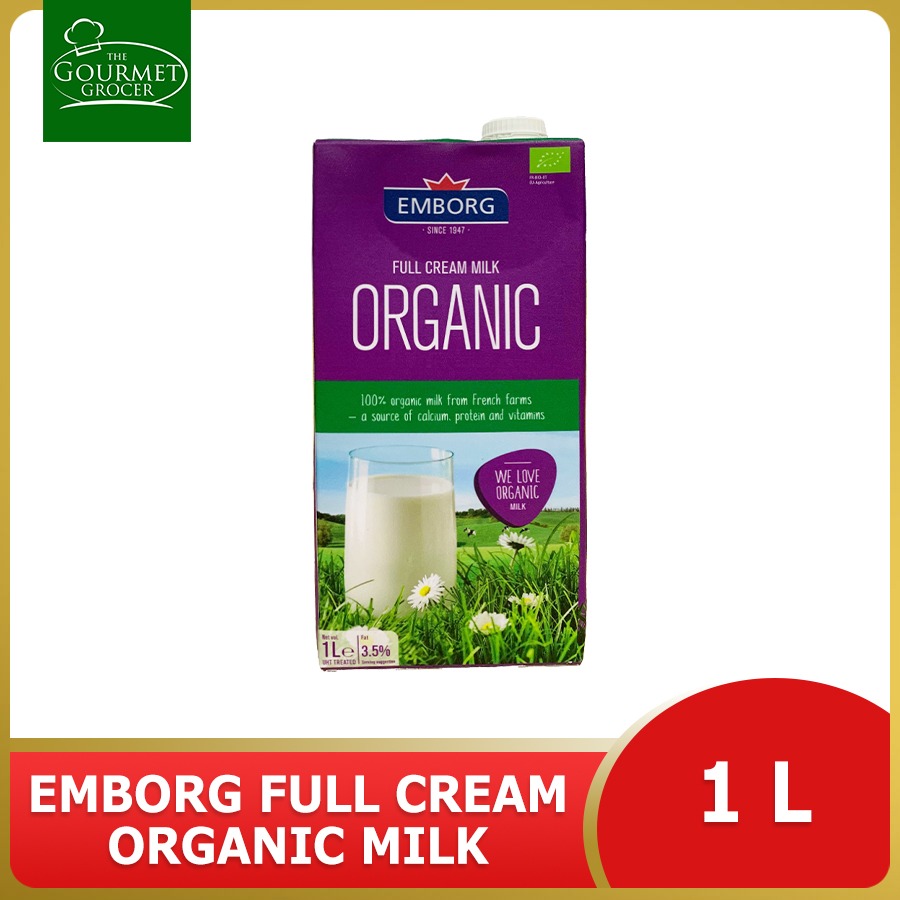 Emborg Organic Full Cream Milk 1L | Lazada PH