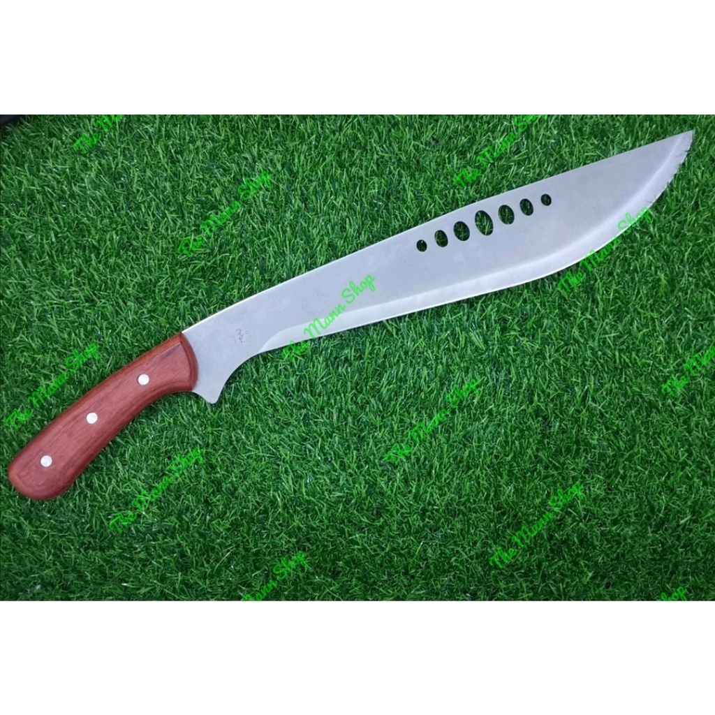 ;G13MM Camping Garden Jungle Itak with Nylon Sheath Full Tang Makapal ...