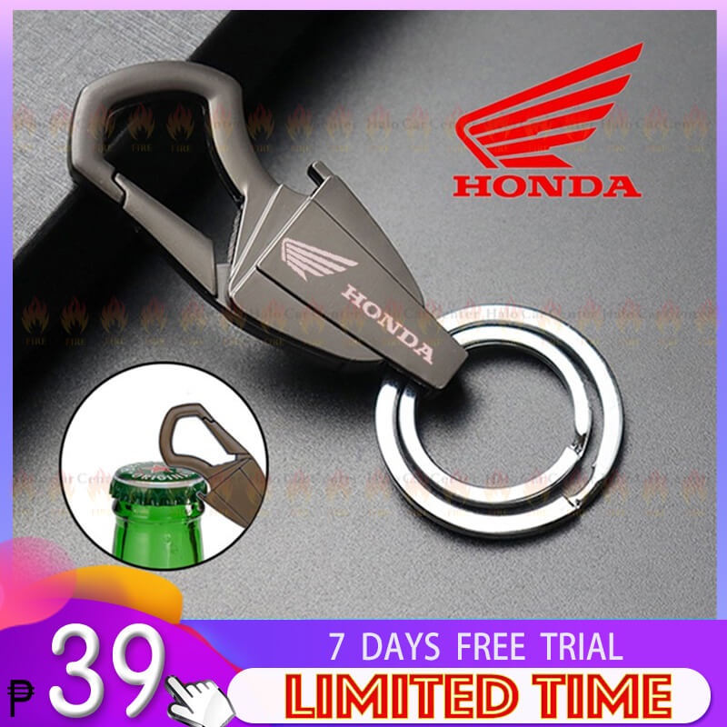 Honda Motor Bottle Opener Keychain Car Motor New Creative Alloy Meta ...
