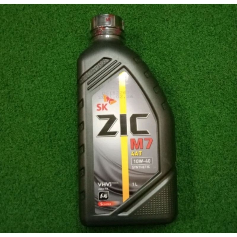 ZIC OIL M7 10w40 Synthetic 1L (Scooter) | Lazada PH