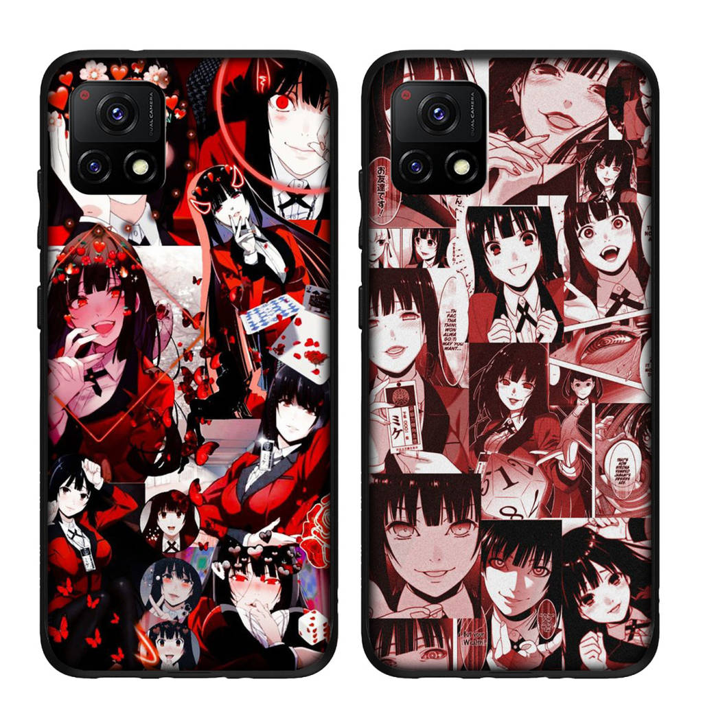 อ่อนนุ่ม ซิลิโคน ปก PE150 Yumeko Jabami Kakegurui Anime Casing Samsung ...