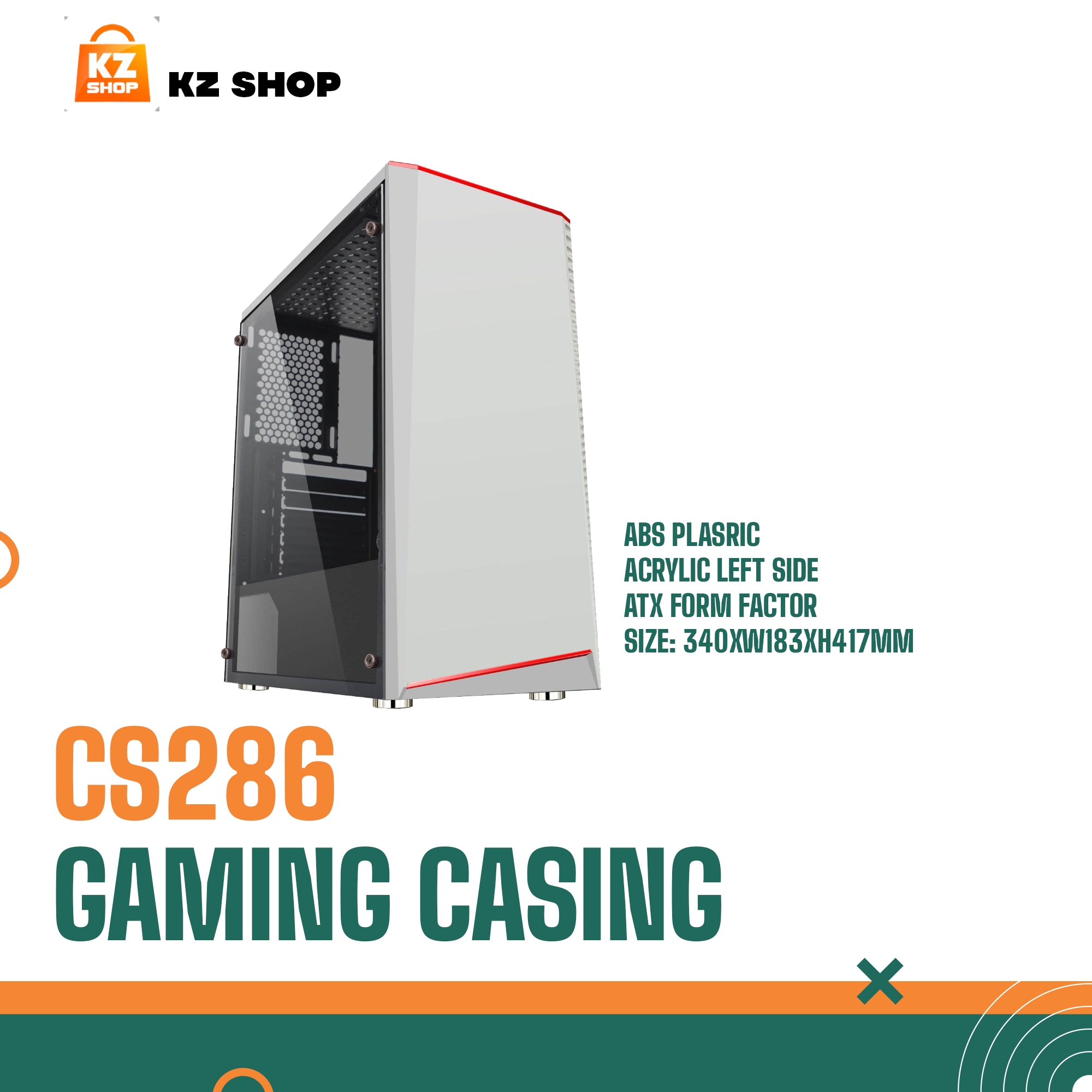 Bosston CS286 Gaming Casing | Lazada PH