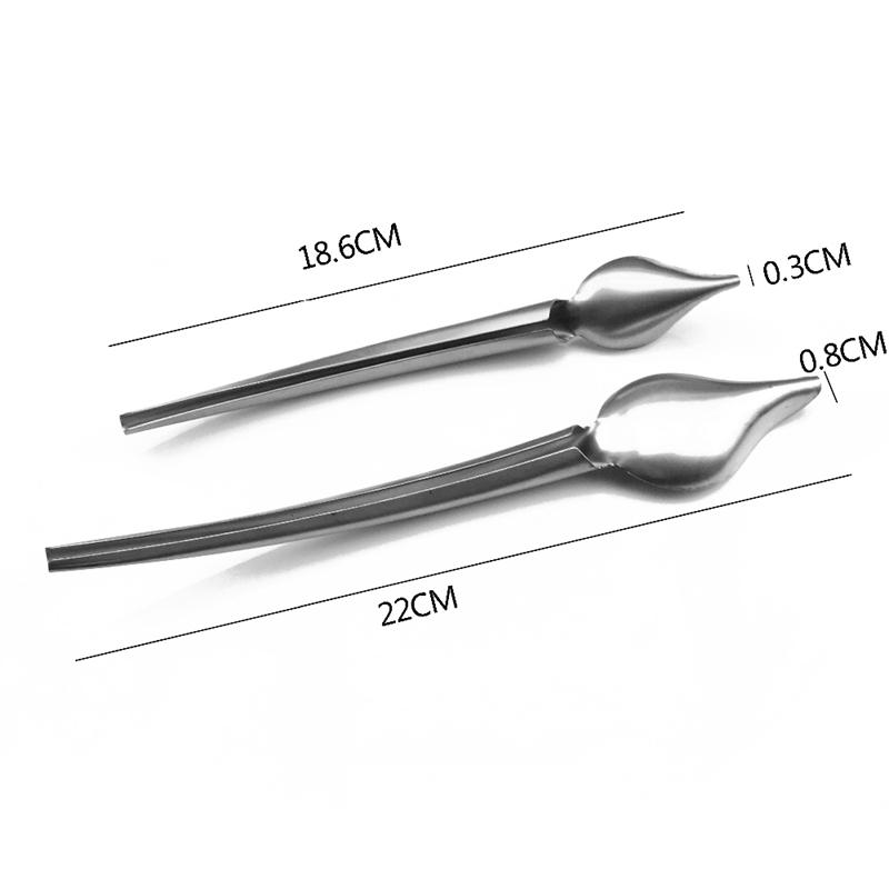 DIY Stainless Steel Chocolate Spoon Pencil Spoons Cake Decorating ...