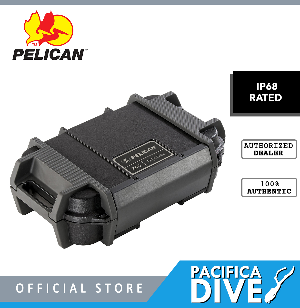 PELICAN, R40 Personal Utility Ruck Case, Black | Lazada PH