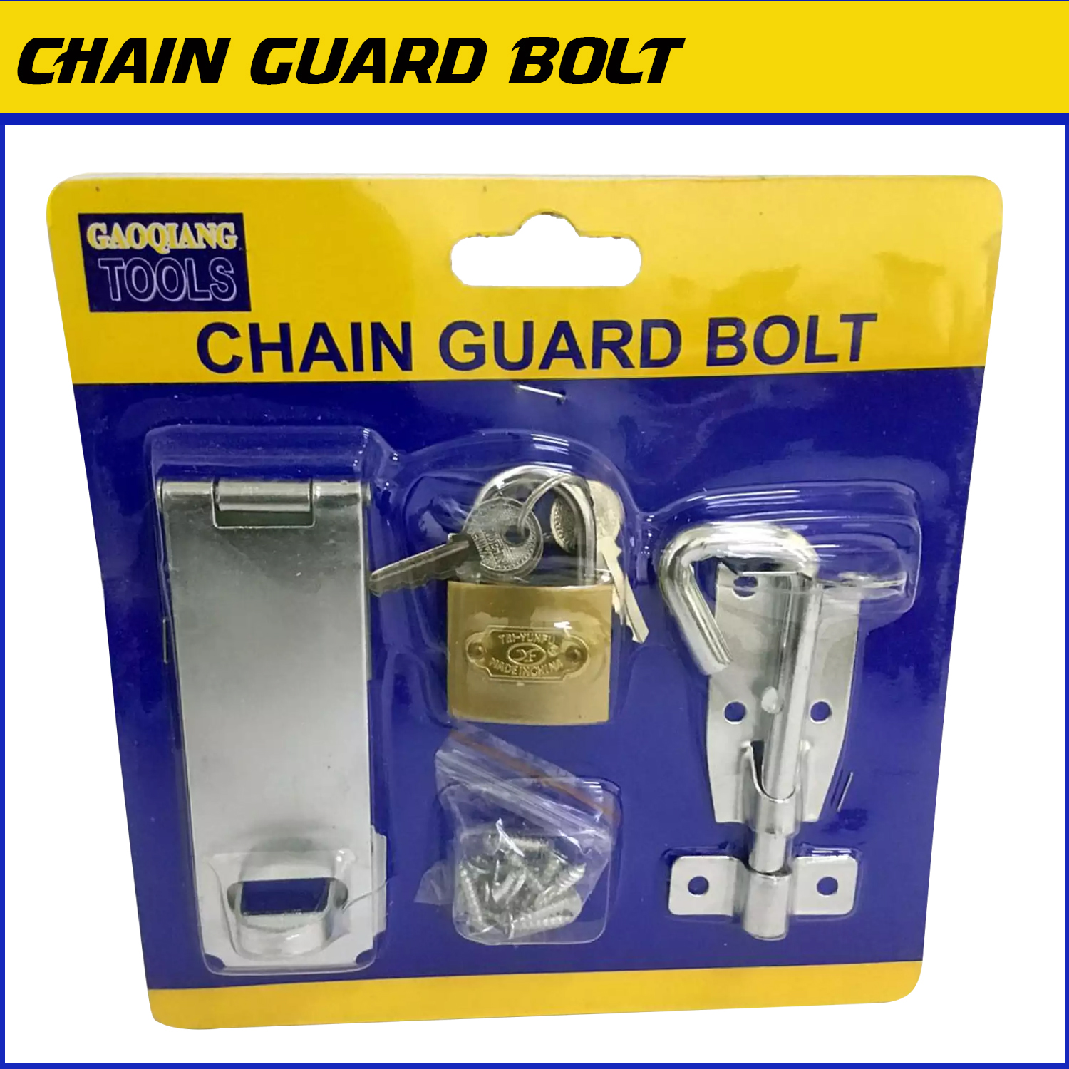 Safety Chain Guard Bolt Set Home Safety Improvement | Lazada PH