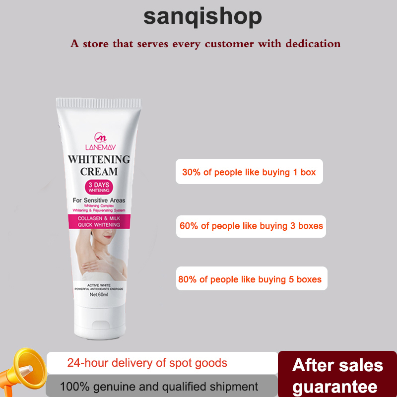 nderarm Whitening Cream Armpit whitening Private Parts Whitening 60ml ...