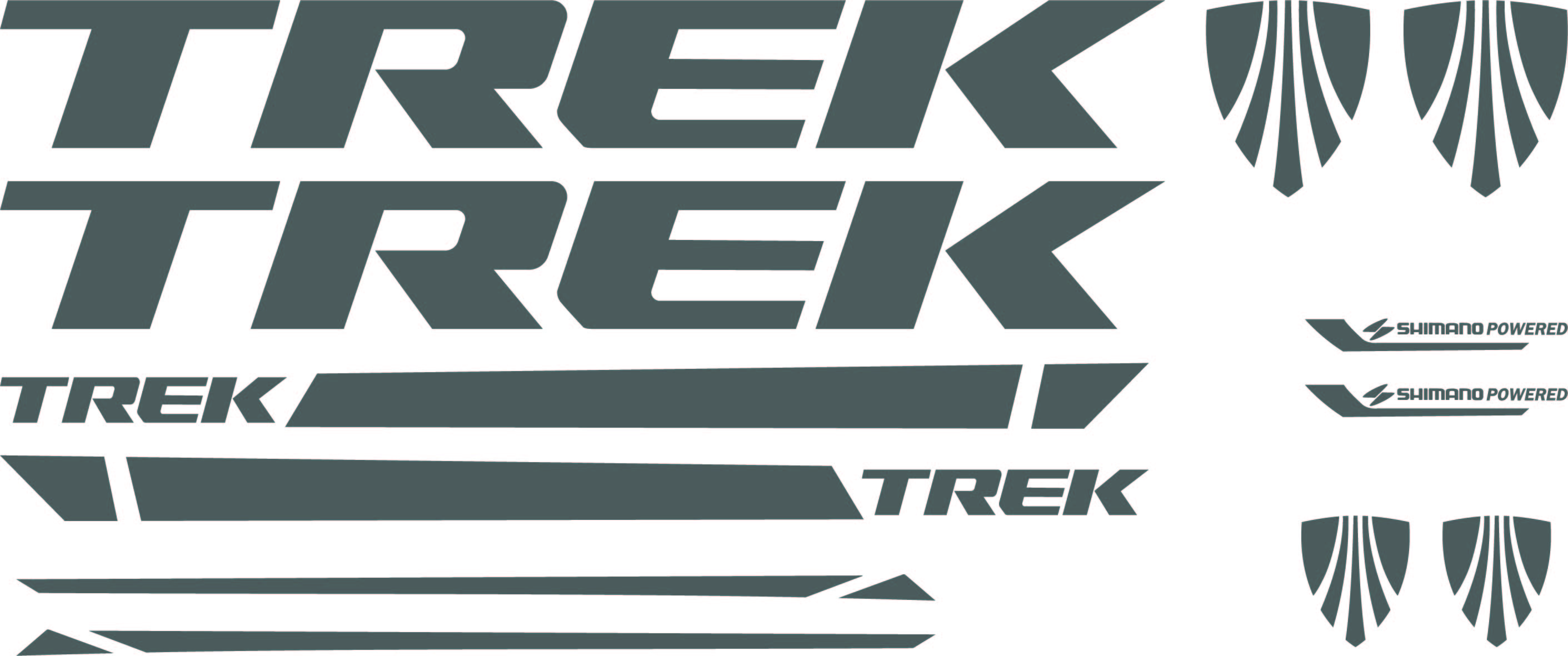 TREK SHIMANO FRAME DECALS | Lazada PH