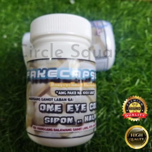 FAKE CAPSULE for pigeon Gamot laban sa One Eye Cold Sipon at Halak 10 ...