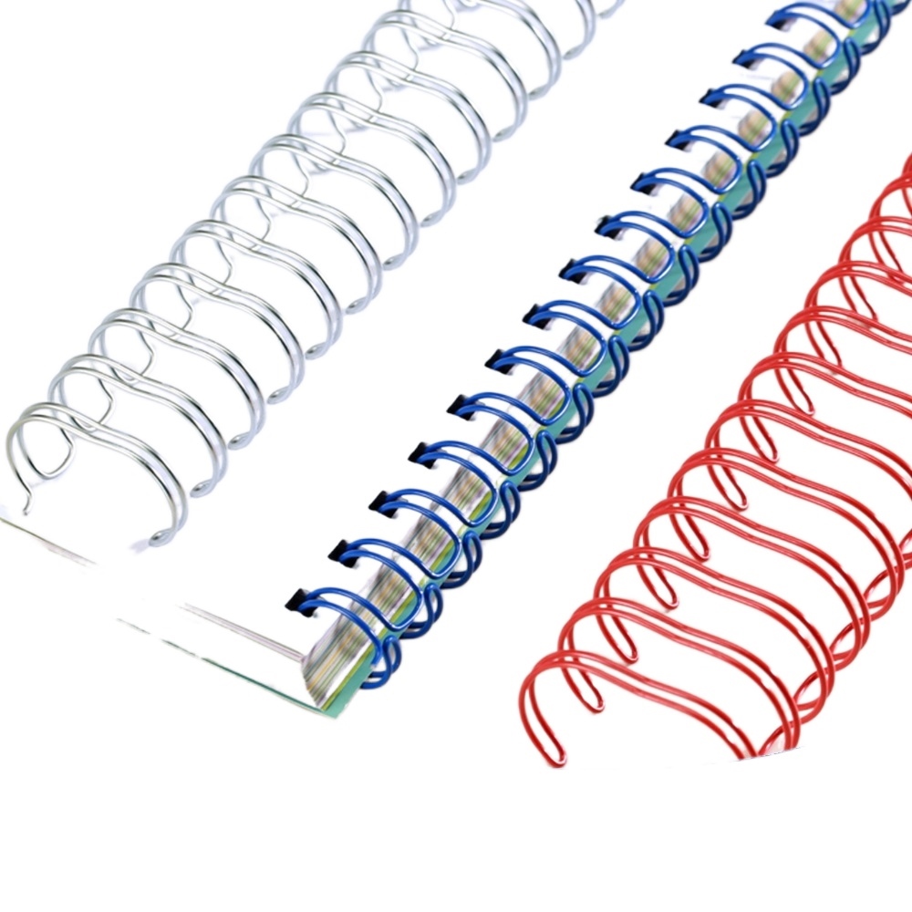 COD 100pcs Loop Wire A4 Size 3:1 7.9mm 12.7mm Pitch Ring Binder 1BOX ...