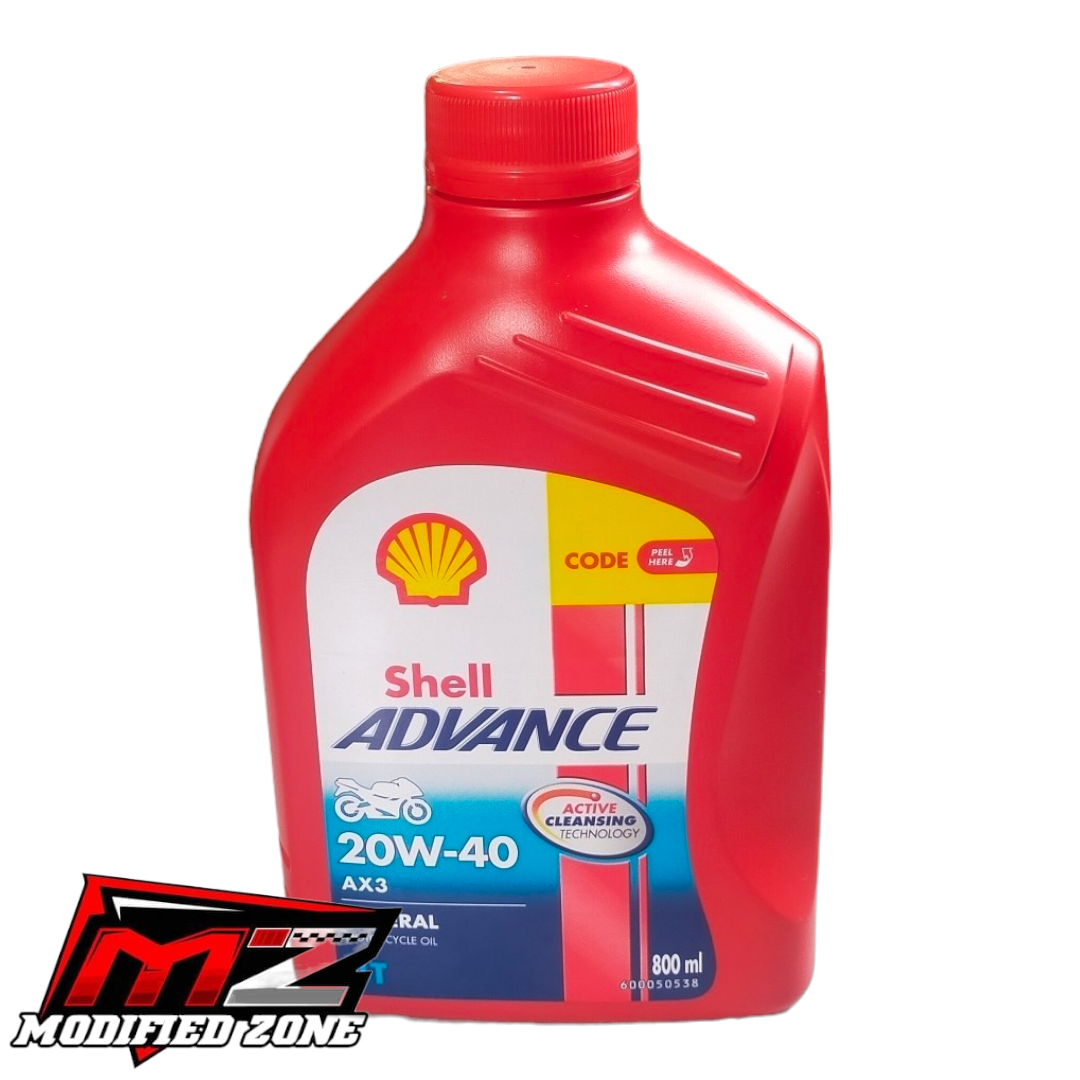 Shell ADVANCE AX3 20w40 | Lazada PH