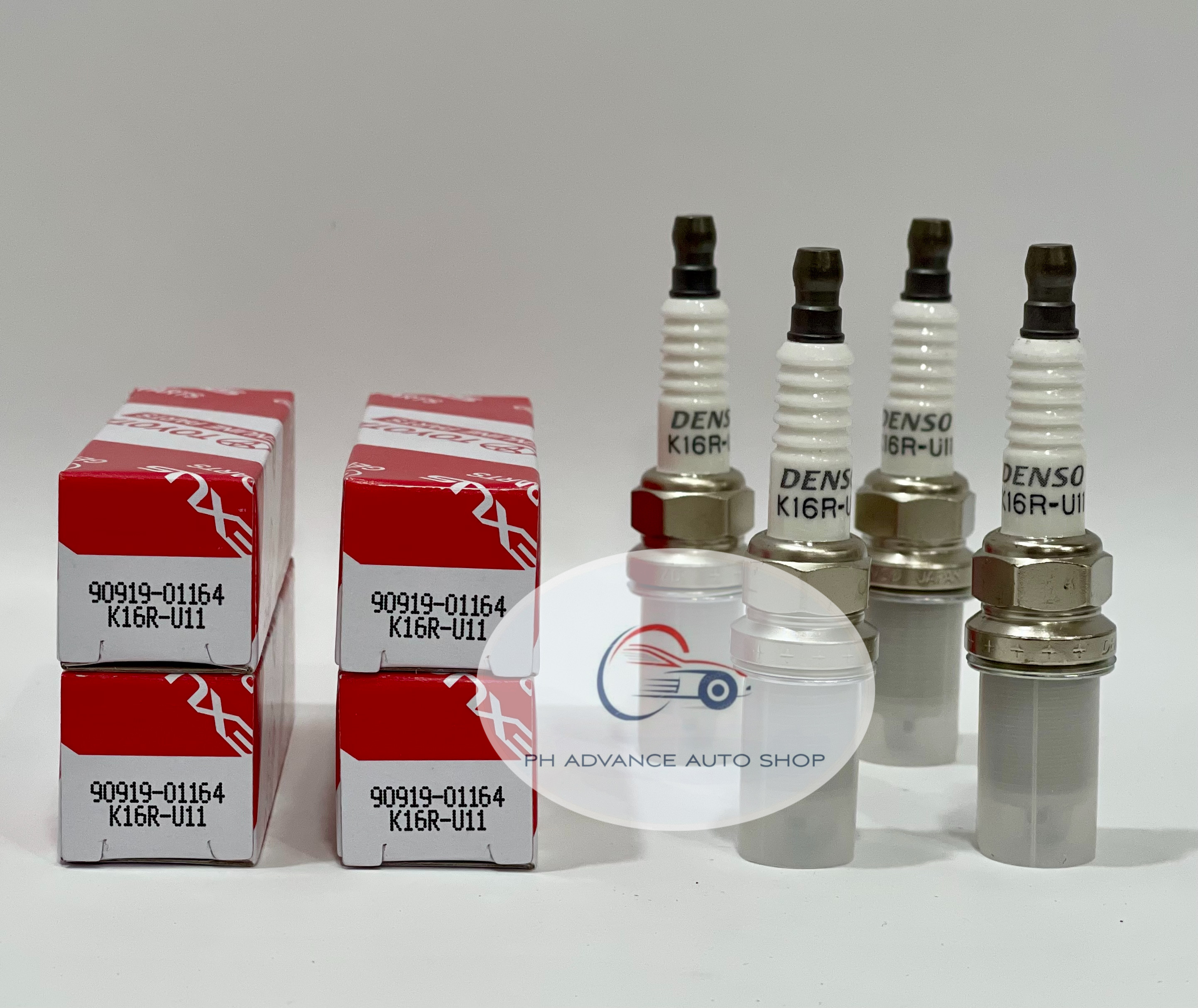 Spark Plug Toyota Vios / Corolla Altis / Yaris 90919-01164 (4 PCS ...