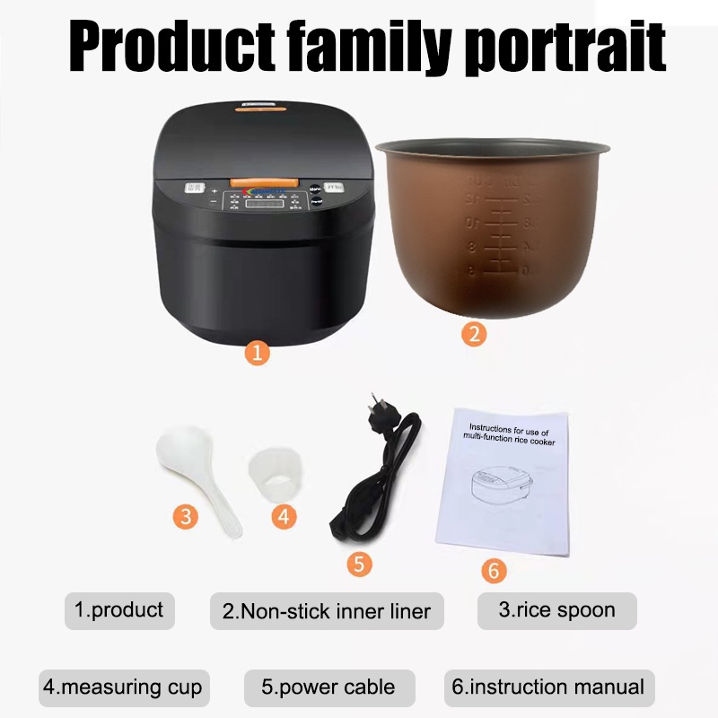 Multifunctional dormitory small rice cooker rice cooker electric ...