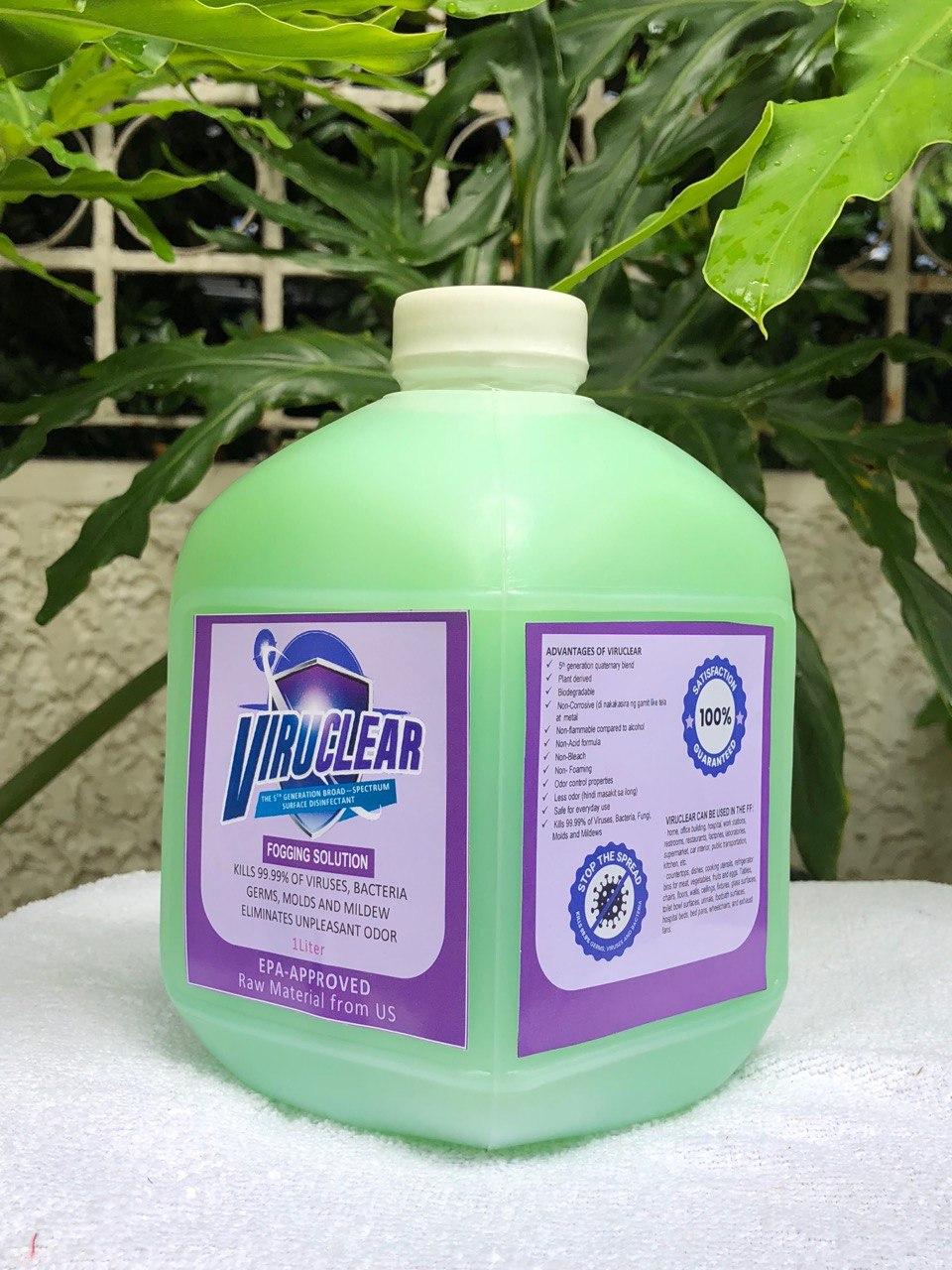 Fog Machine Solution fogging machine Disinfectant Sanitizer Antibac ...