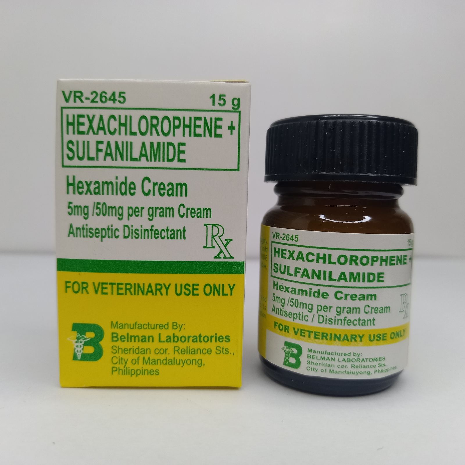 [VET SUPPORT] 1PC HEXAMIDE CREAM ( 5mg / 50mg ) WOUND DISINFECTANT ...