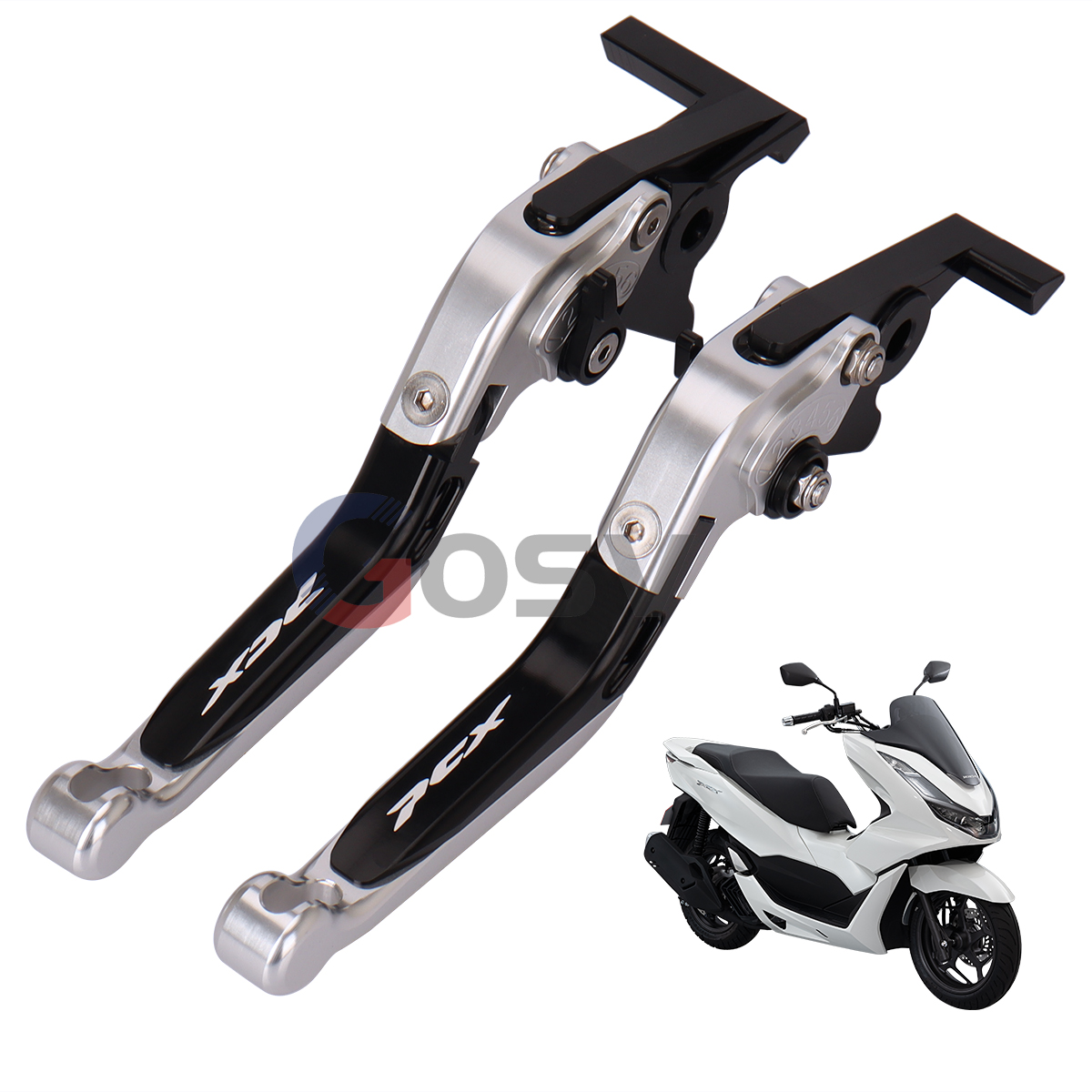 Foldable and Expandable Aluminum Brake Levers For HONDA PCX160 PCX 160 ...