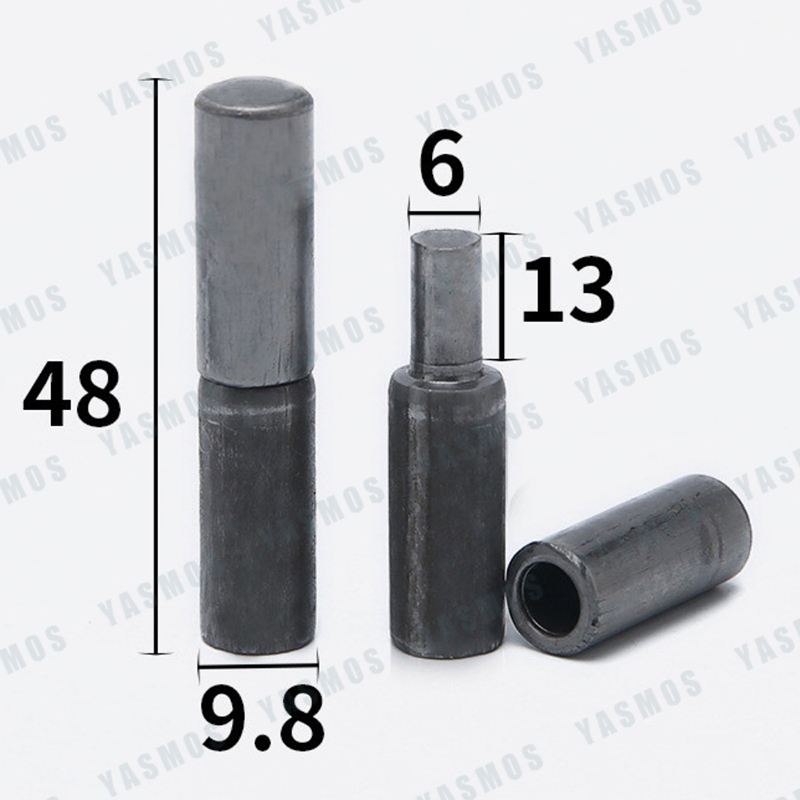 5/16" to 3/4" Cylindrical Hinges Iron Tube Shaft Heavy Duty Steel door ...