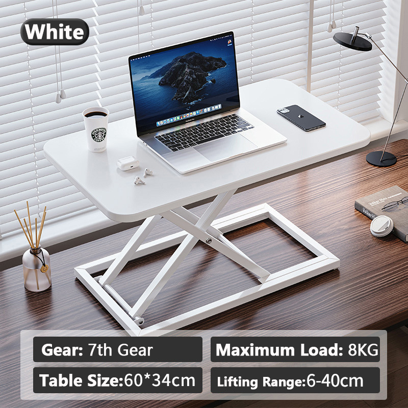 Adjustable Sitting Standing Convertible Desk Workstation Riser with ...