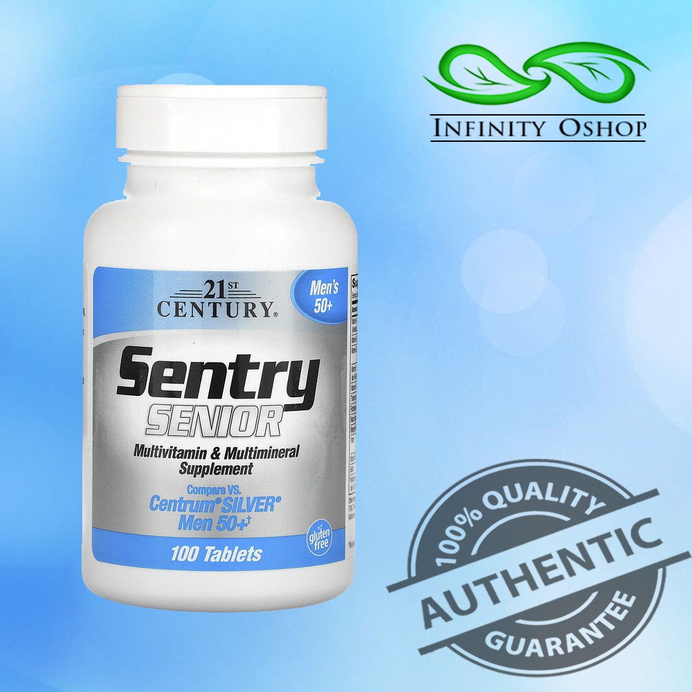 21st Century, Sentry Senior, Multivitamin & Multimineral Supplement ...