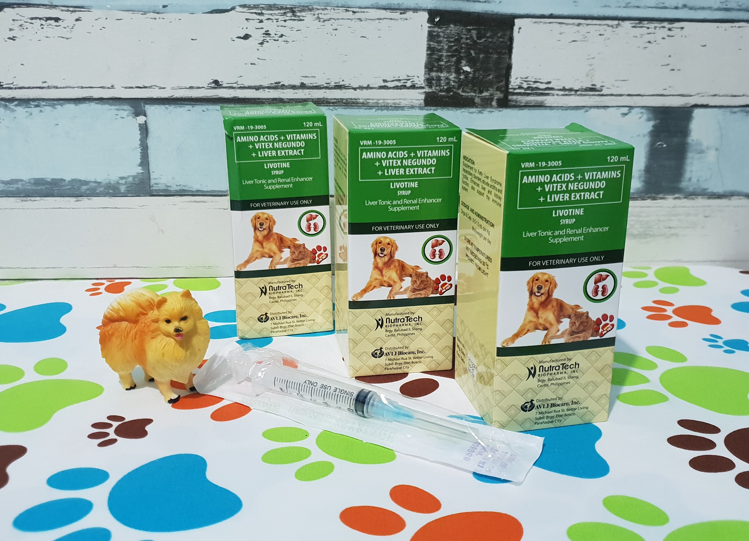 Livotine Syrup 120ml for Dogs and Cats with 1 FREE Syringe | Lazada PH