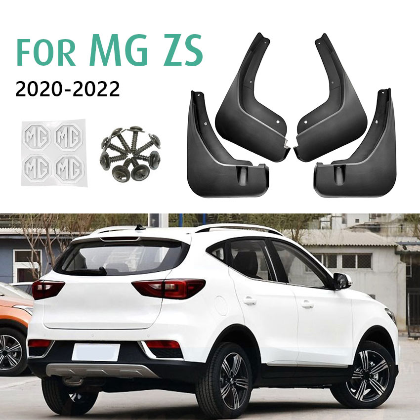 4 Pcs for MG ZS 2019 - 2022 Mudguard Front and Rear Mud Guard Fender ...