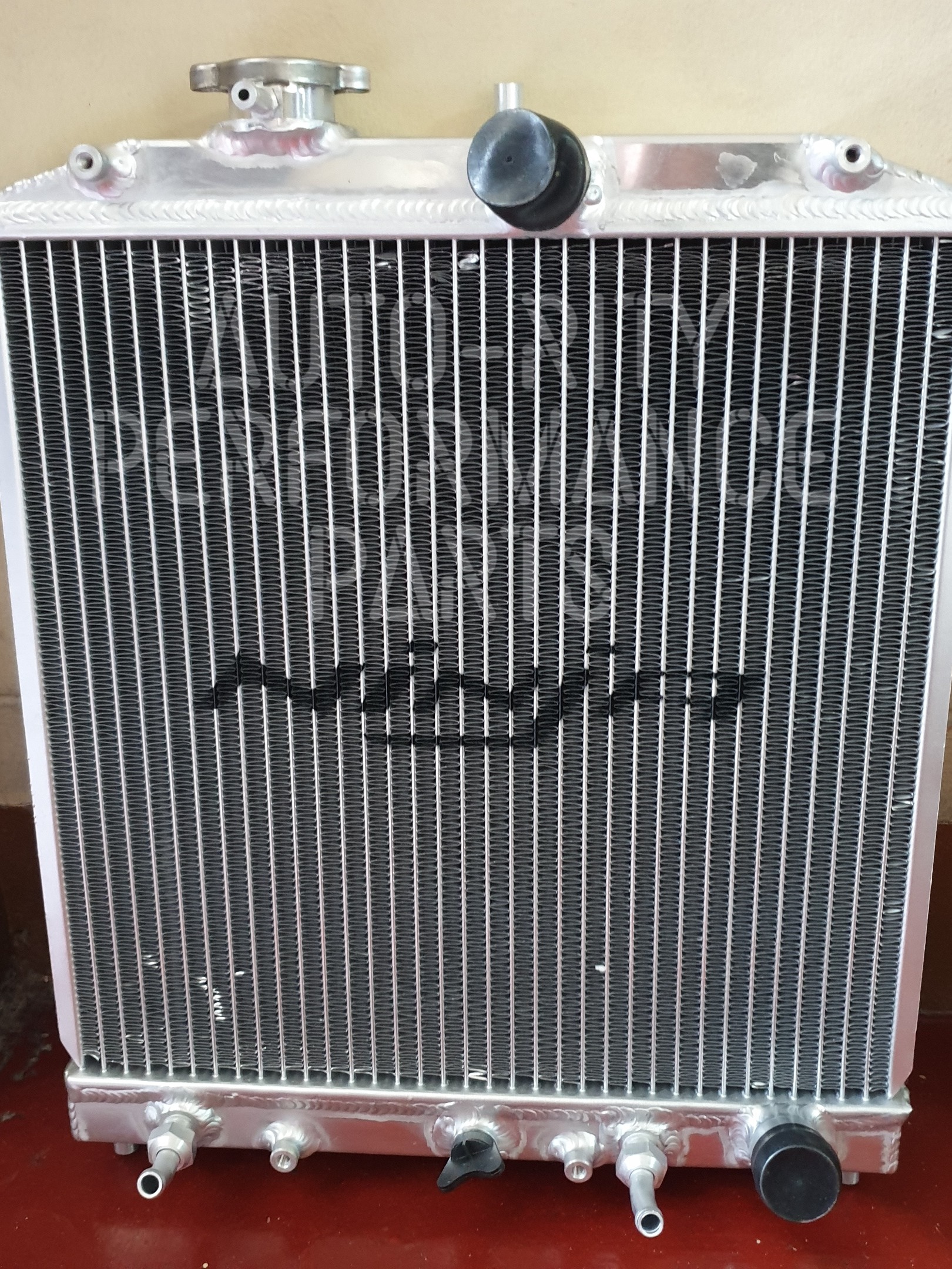 Ninja Radiator Full Aluminum High Performance A/T 2 Rows Big Core Honda ...