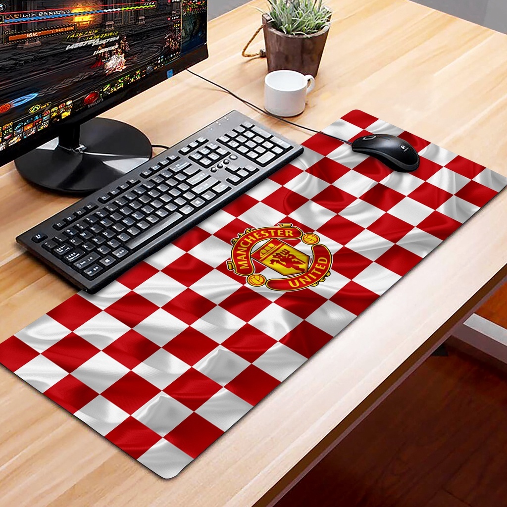 卐 № Man United mouse pad 80x30 90x40 - Manchester ManU MU mousepad ...