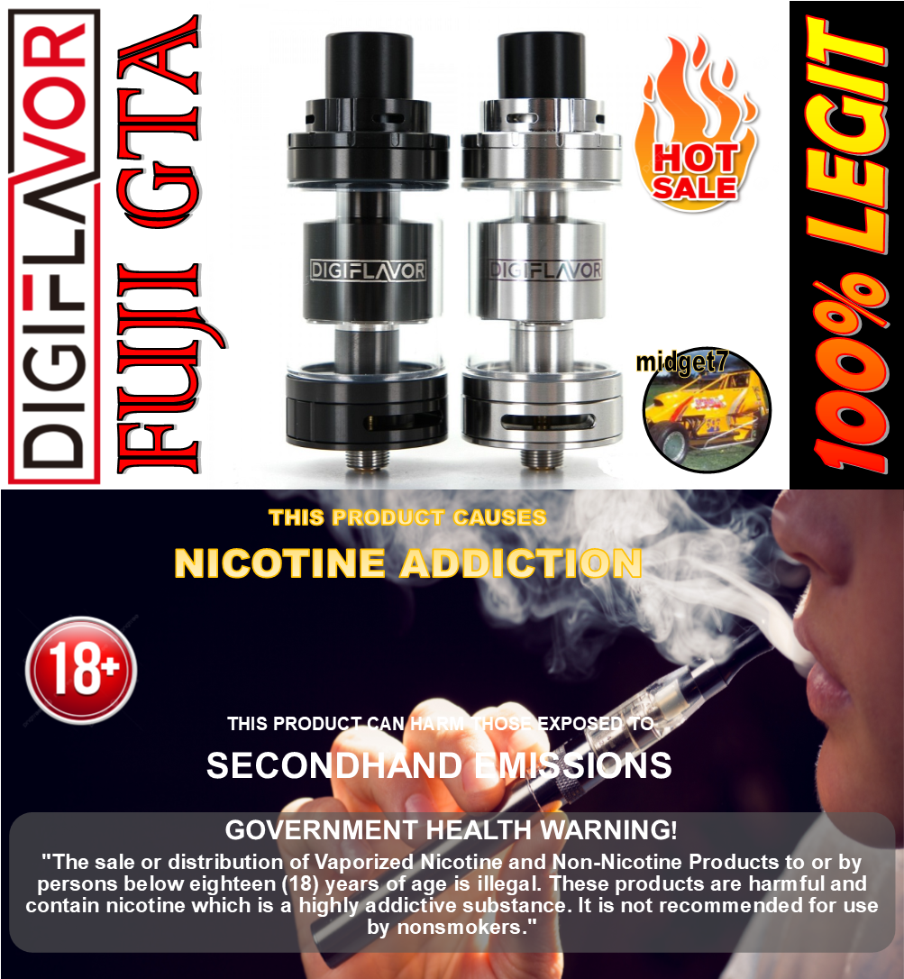 Digiflavor Fuji GTA (Dual Coil) Tank | Lazada PH